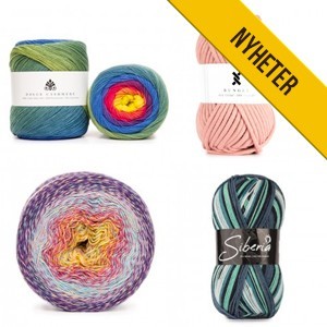 Garn og tilbehør fra Hobbii.no