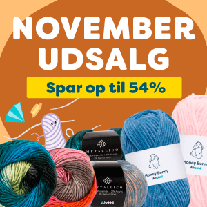 Garn, opskrifter og tilbehør fra Hobbii.dk - Leveret med kærlighed