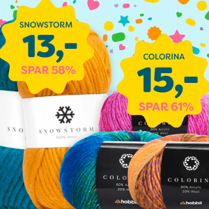 Garn, opskrifter og tilbehør fra Hobbii.dk - Leveret med kærlighed