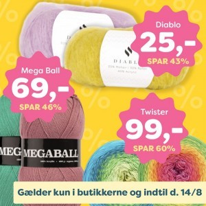 Garn, opskrifter og tilbehør fra Hobbii.dk - Leveret med kærlighed